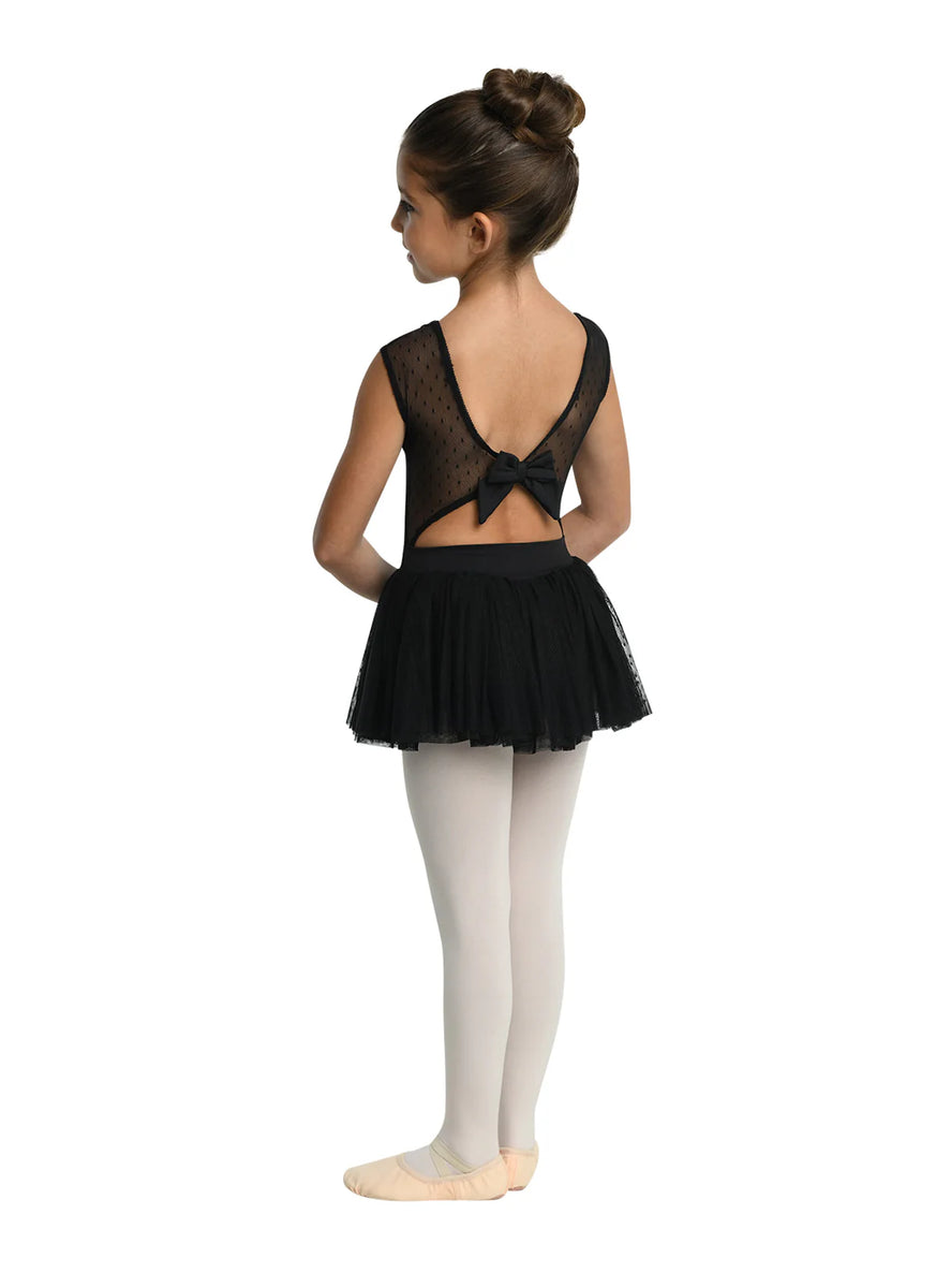 Danz in Motion Mesh Dot Dress in Black – Peggy Sues Kids